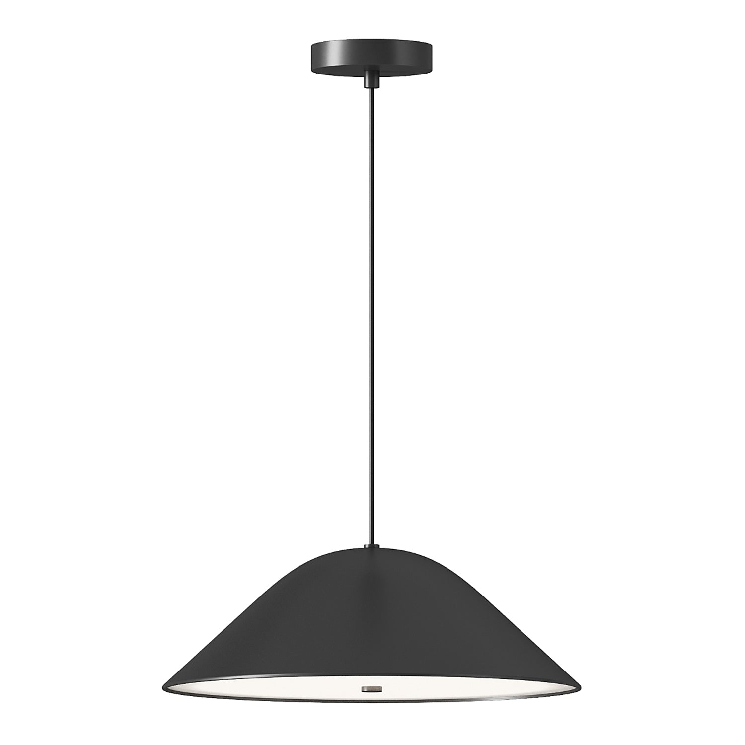 Aromas Del Campo Damo Pendant Light 2Lt Matt Black