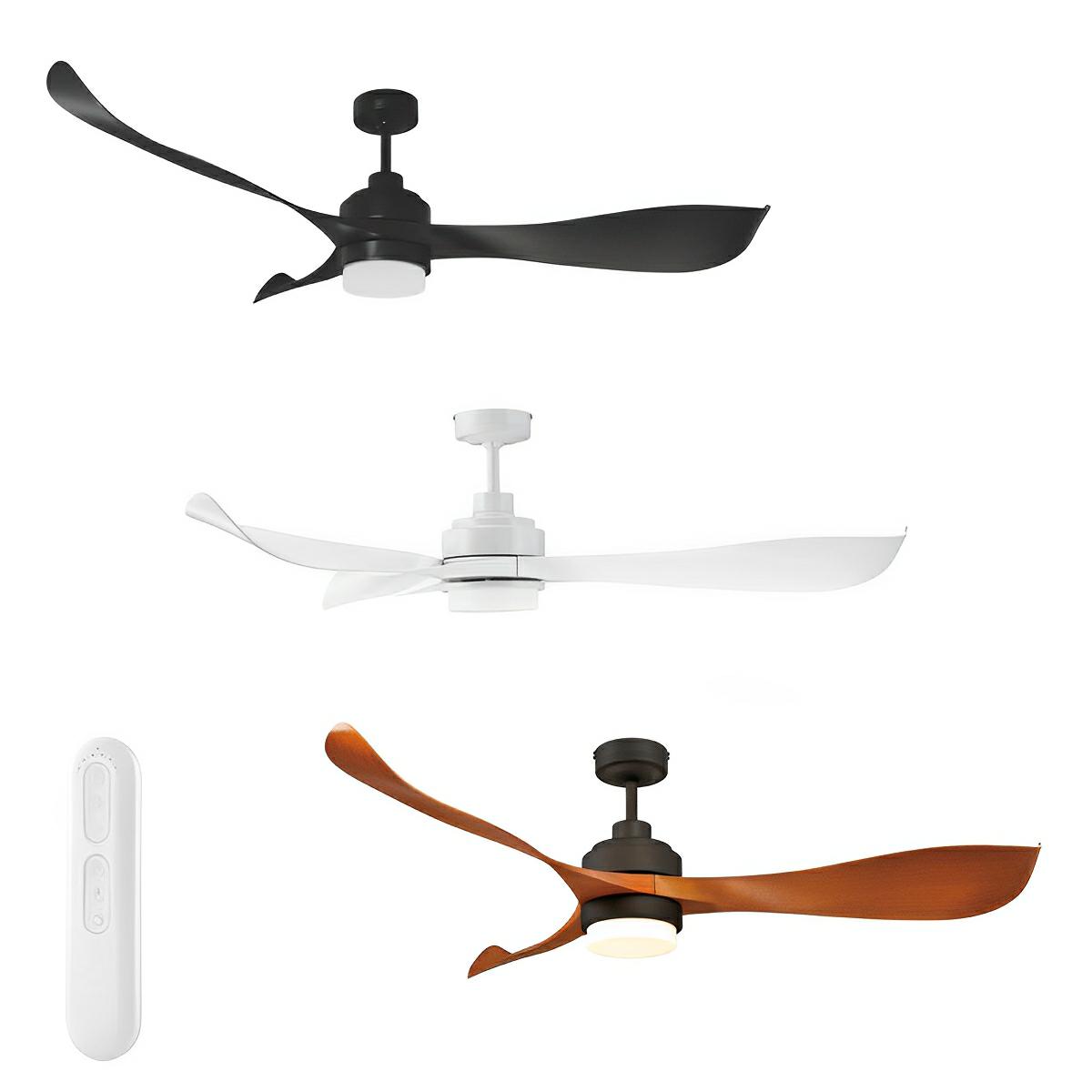 Mercator Lighting 56" Eagle DC Ceiling Fan Black, White, Graphite,