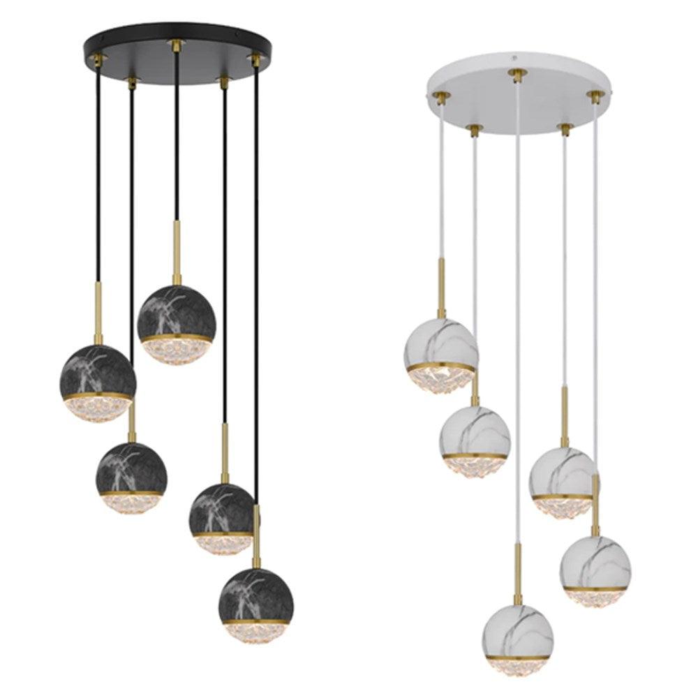 Telbix Lighting ONETA PE05-BKCL | Oneta Pendant Light