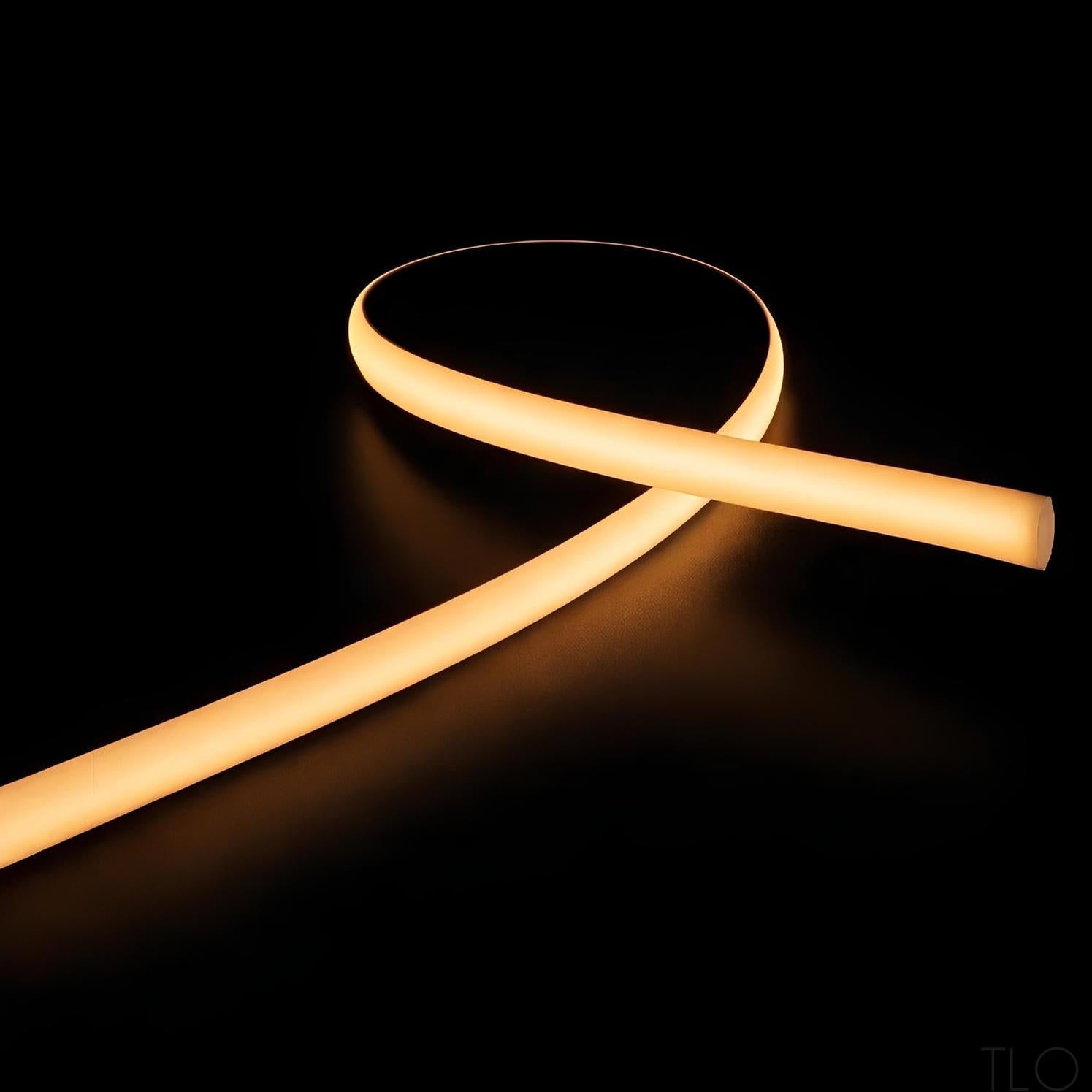 12w Corner Neon LED Strip Light 24v DC 3k or 4k IP67 CRI 90