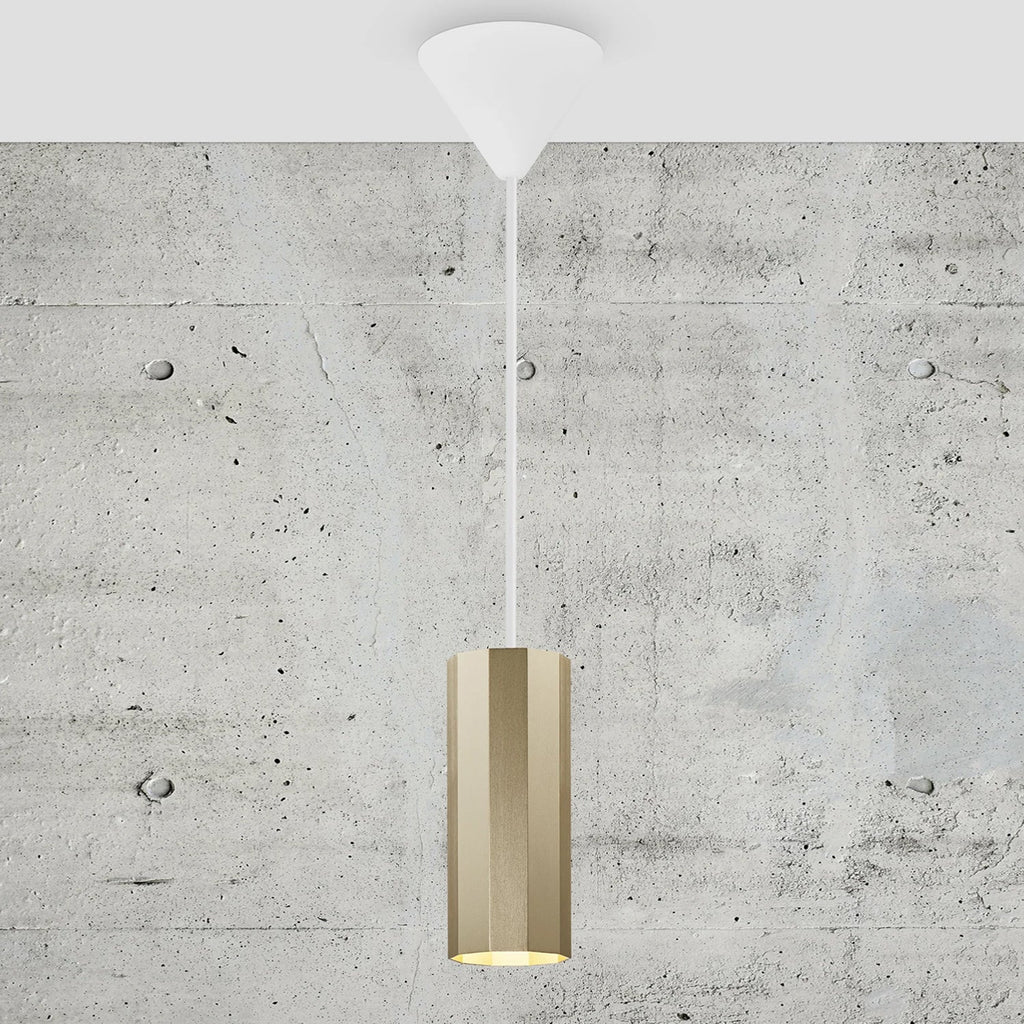 Alanis Pendant Light in Black, Brass - The Lighting Outlet
