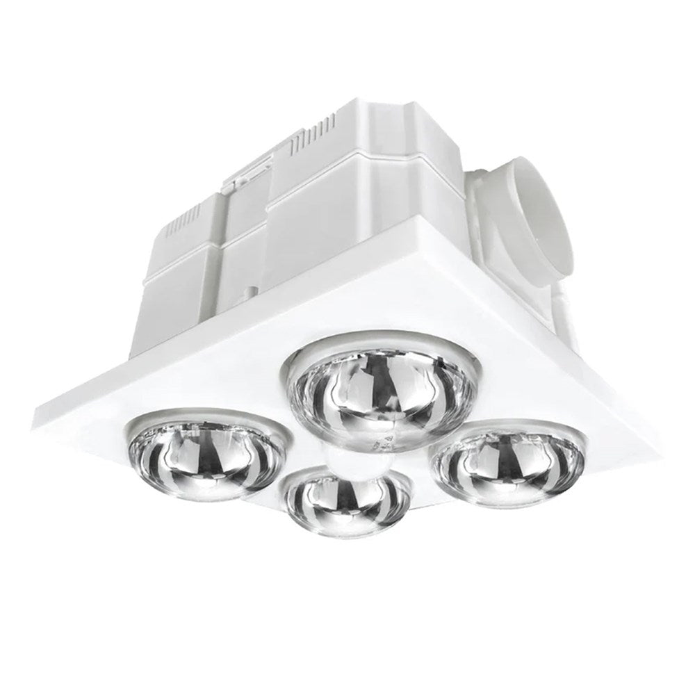 Magma DC 3-in-1 Bathroom Mate - 4 Light in White