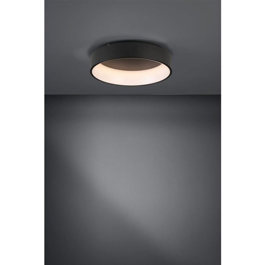 Eglo Lighting | 390051 | Marghera LED Ceiling Light 34w Black, White ...