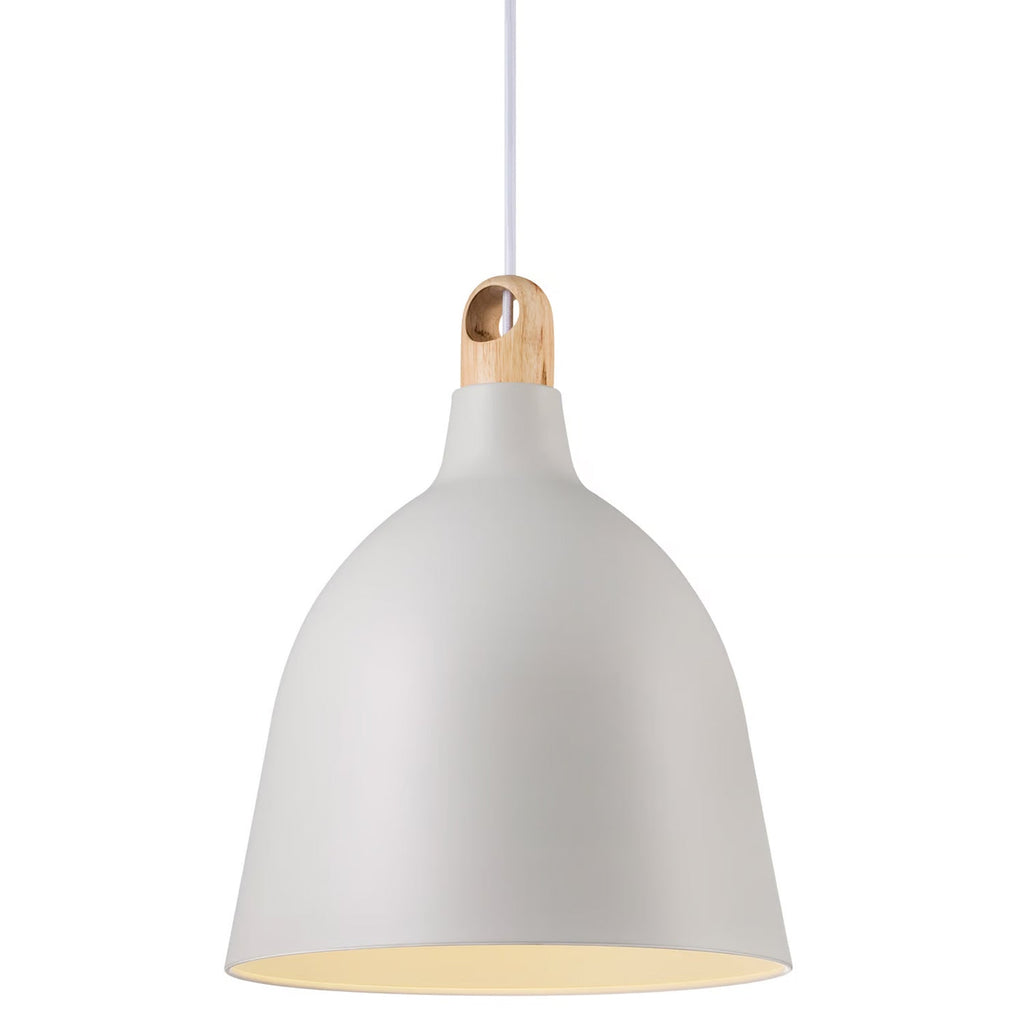 Nordlux Exclusive | 48123001 | Moku 29 Pendant Light 1Lt Grey, Black - The Lighting Outlet