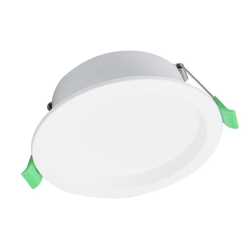 90mm LED Downlight 9w White CCT CRI 90+ RONDO DL105-WH Telbix Lighting