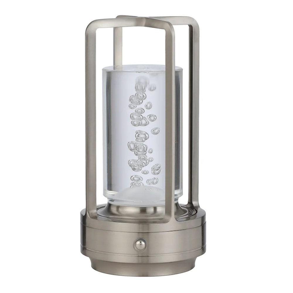 Eldra Rechargeable LED Table Lamp Nickel ELDRA TL-NK Telbix Lighting
