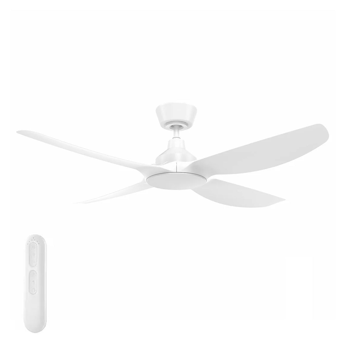 Mercator Lighting 52" Jota 4B DC Ceiling Fan White FC2110134WH