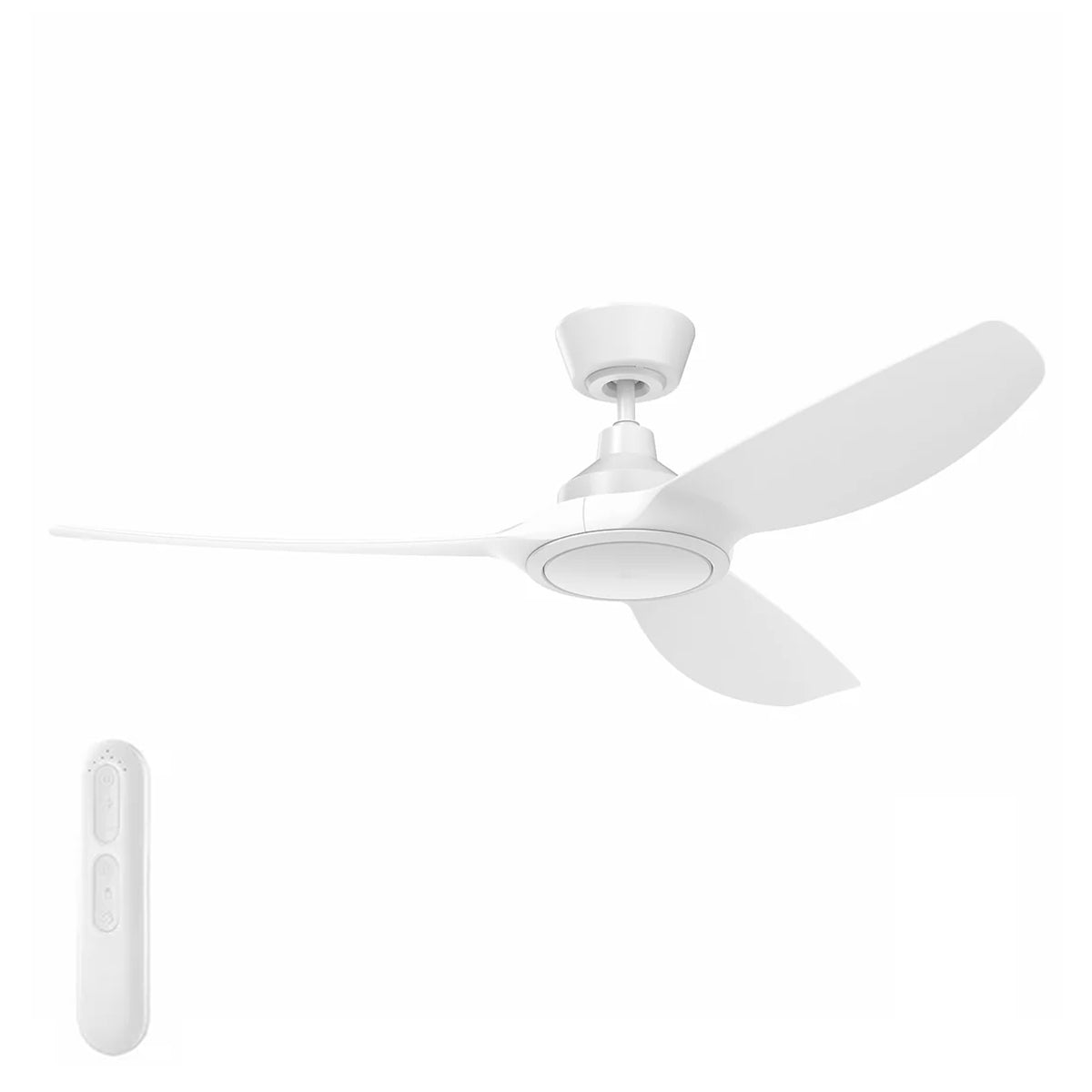 Mercator Lighting 52" Jota DC Ceiling Fan White with Light FC2118133WH