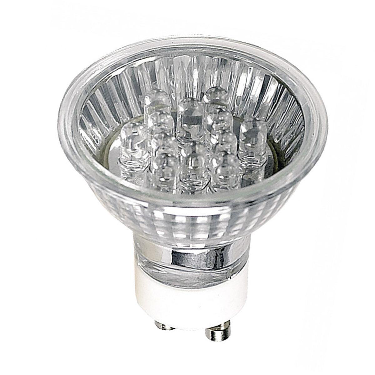 Superlux Lighting GU10-LED-WH | 1w LED GU10 Globe Cool