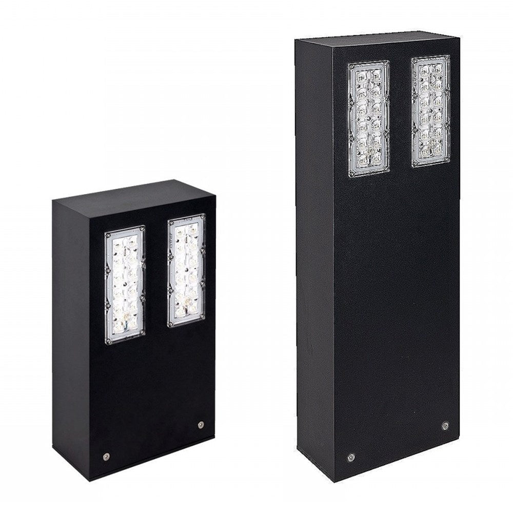 Glode LED Bollard Light 400mm, 650mm 54w in Aluminium, Black, Graphite ...