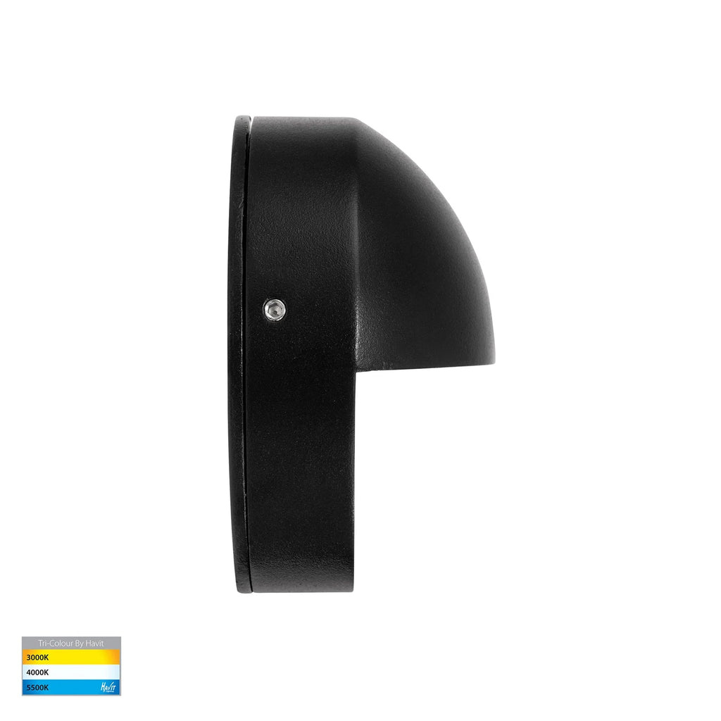 Veko LED Step Light with Eyelid CCT 6w in Black, White Havit Lighting ...