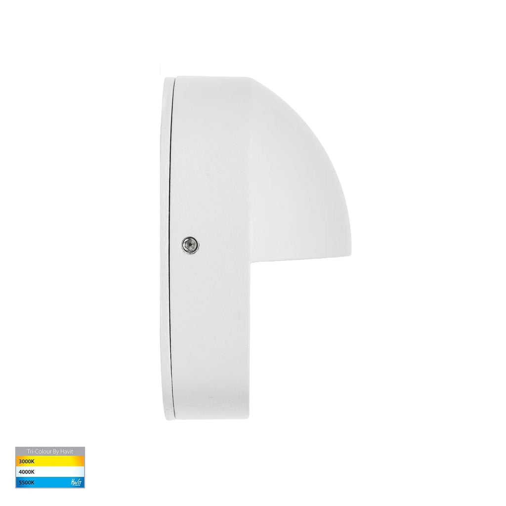 Veko LED Step Light with Eyelid CCT 6w in Black, White Havit Lighting ...