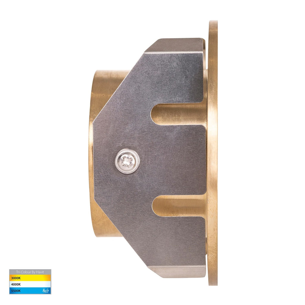 Havit Lighting | HV3205T-AB-12V | Reces Round Recessed LED Step Light ...