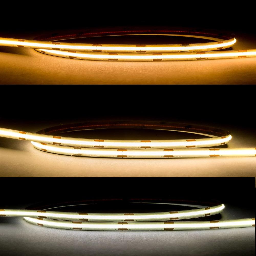 4.8w COB LED Strip Light 3k, 4k, 5k in 50m Roll Havit Lighting - HV976 ...