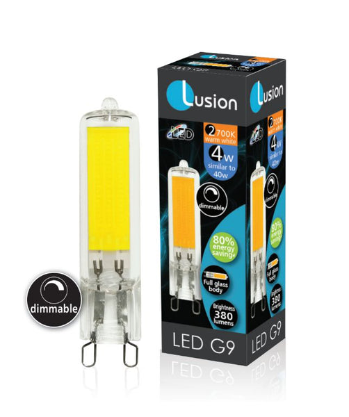 Lusion Lighting | 20177-lusion | 4w LED G9 Globe Warm White 2700k ...