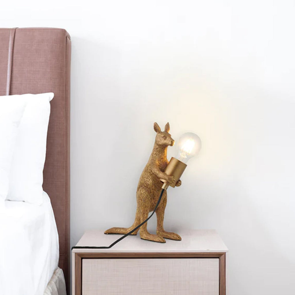 Lexi Lighting | LL-27-0259 | Kangaroo Standing Table Lamp Gold - The ...