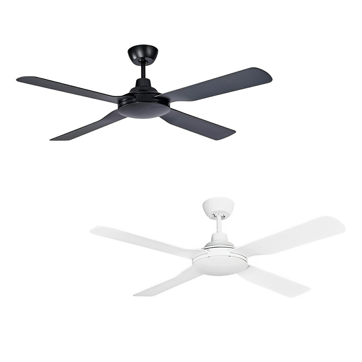 Martec Lighting 56" Discovery II AC Ceiling Fan Black, White MDF144