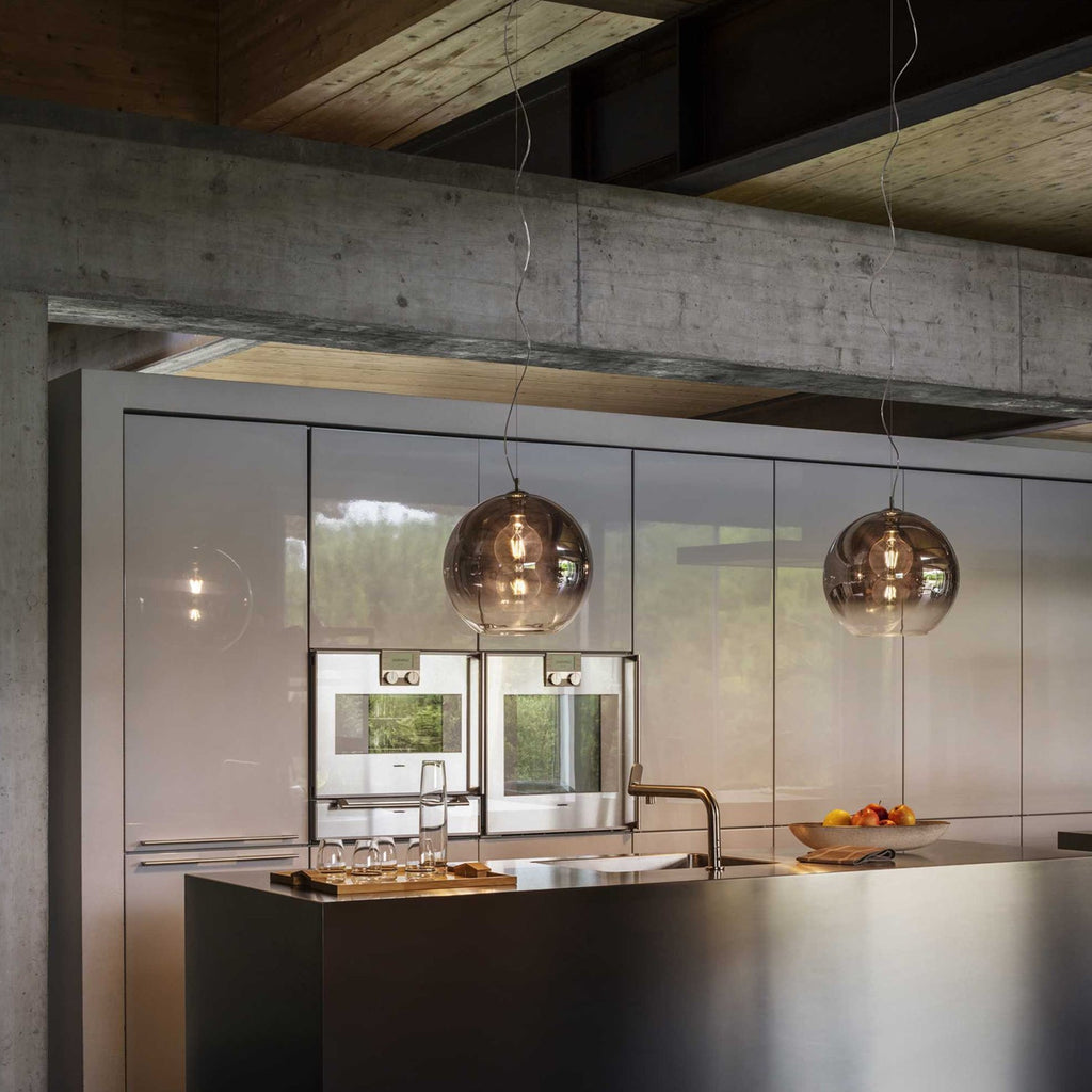 Nemo Pendant Light ø400mm in Clear, Chrome, Copper, Shaded Chrome or S ...