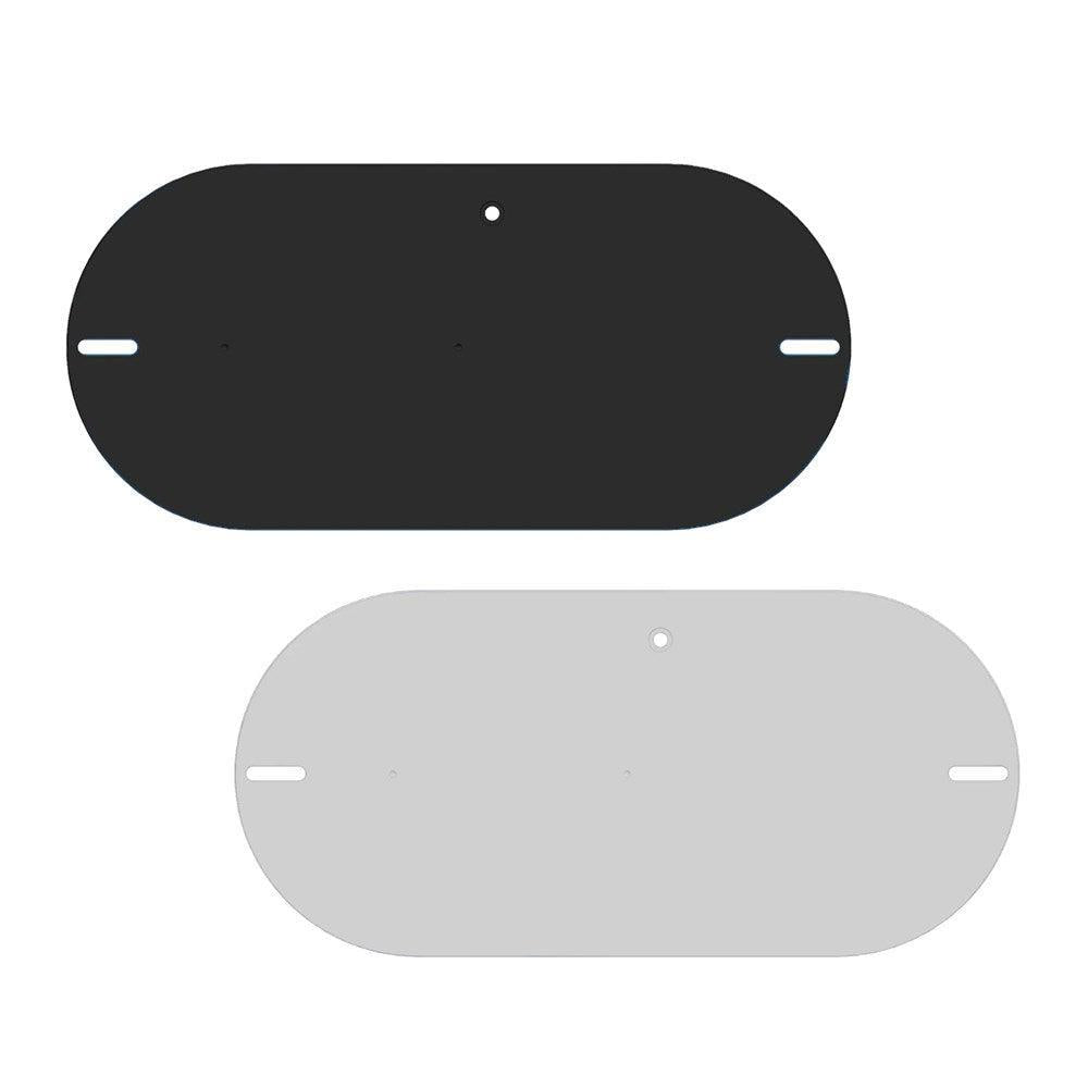 Ovate Wall Blocker in Black or White