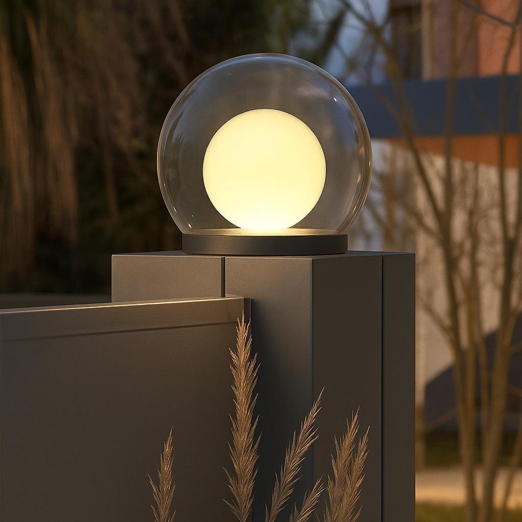 Polar Orb LED Outdoor Pillar Light IP65 E27 | The Lighting Outlet