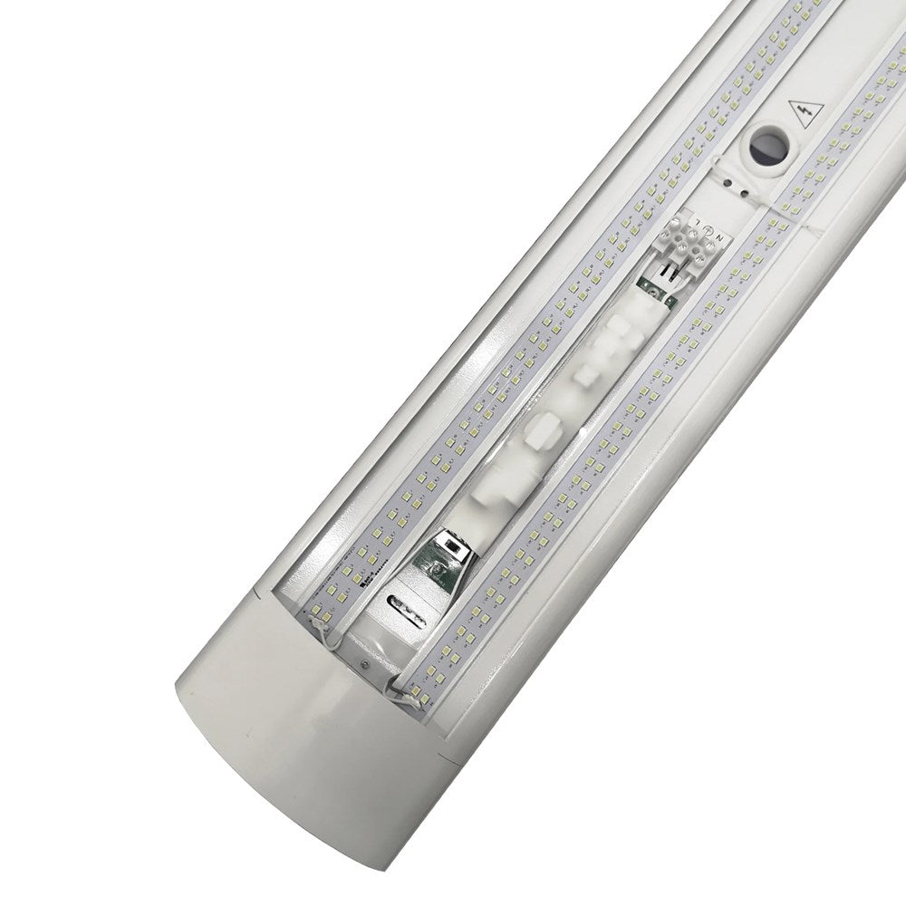 Razor Surface Mounted LED Batten Light (Wide) CCT 18w, 36w White - The ...