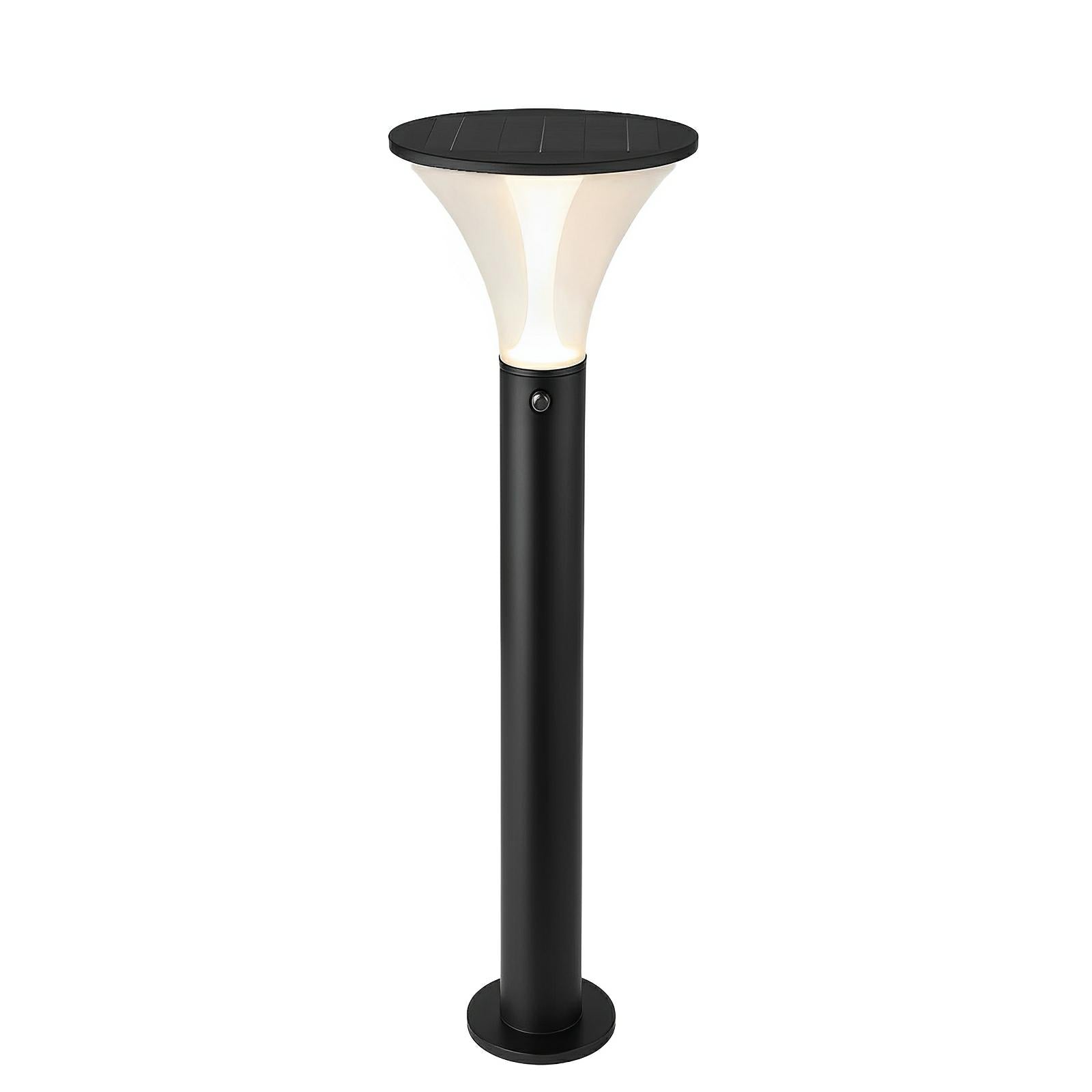 Solara Commercial Solar Bollard Light Ultra Bright with 8+ Hours Run T