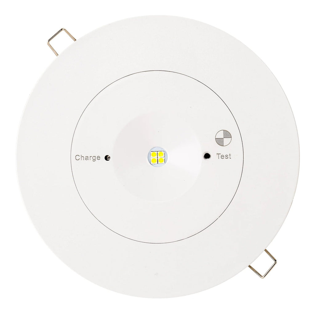 Recessed LED Spitfire Emergency Light 3w in Matt White - The Lighting ...