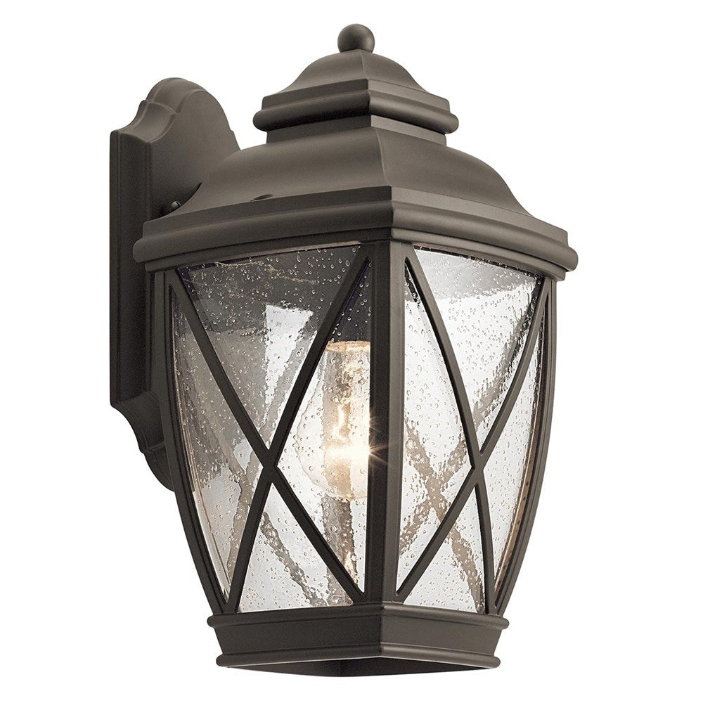 Elstead Tangier Outdoor Wall Light Medium in Olde Bronze