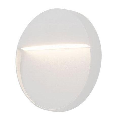 Architectural Round LED Step Light CCT 4w in Black or White - The ...