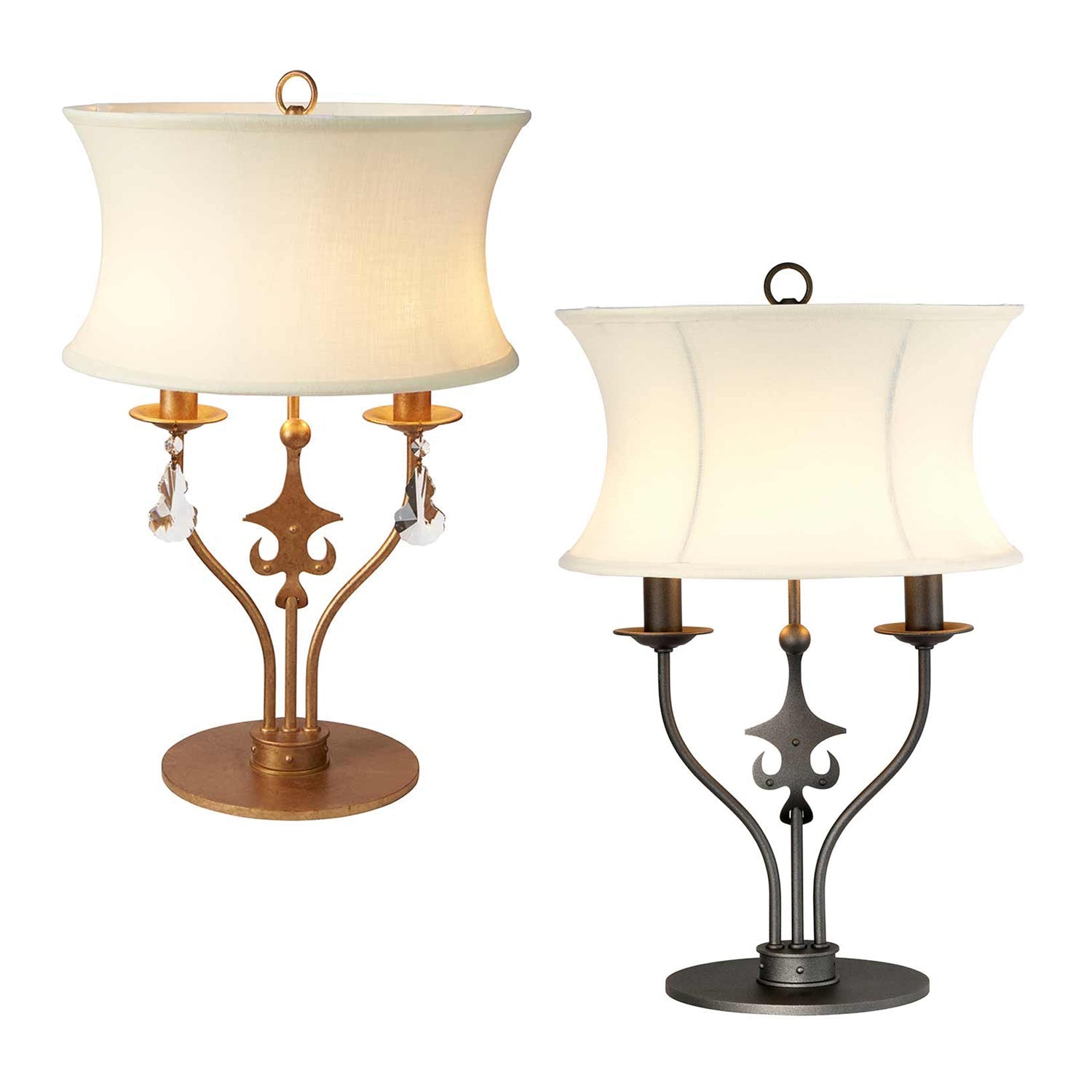 Elstead Windsor Table Lamp Gold Patina, Graphite ELS.WINDSOR-TL