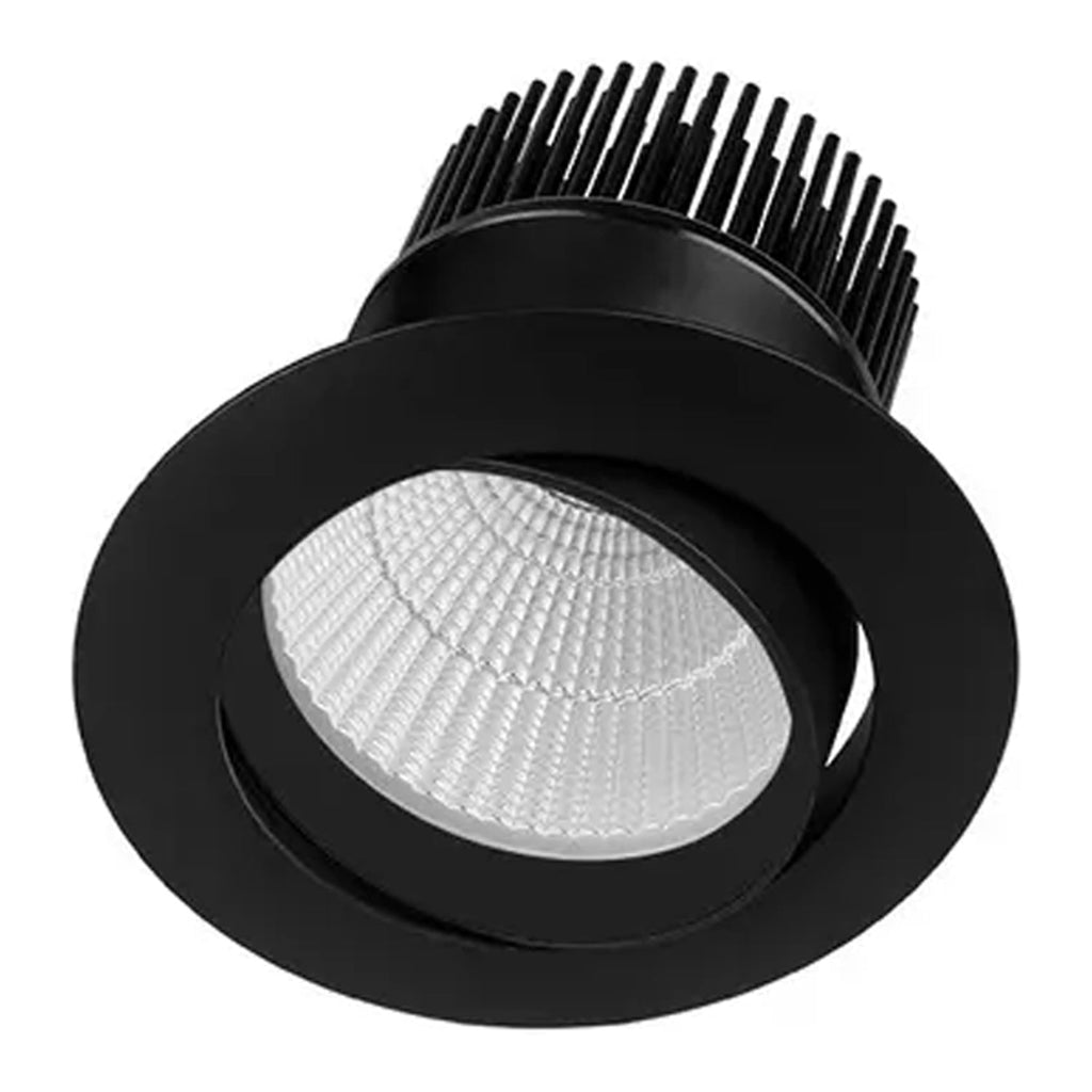 Trend Lighting | XDM254-MED-MB-B | 120mm LED Downlight 25w Black, - The ...