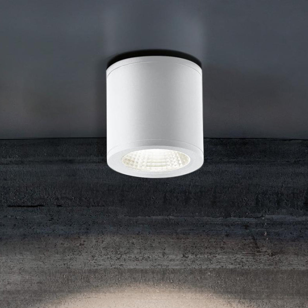 Zafferano | ZAF.LD0120G3 | Sole LED Ceiling Light Round in Dark Grey ...