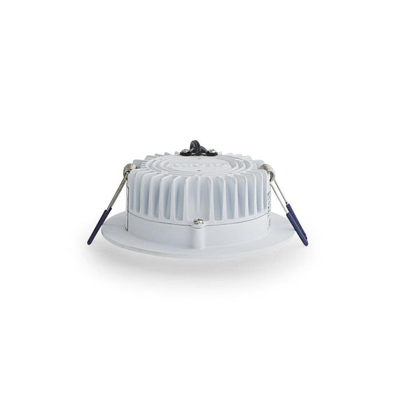 Atom AT9012/WH/COB/CW | 90mm LED Downlight 12w White - The Lighting Outlet