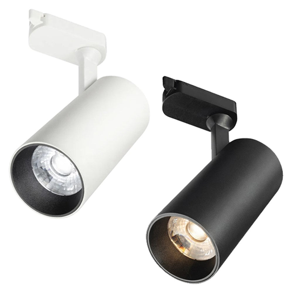 Brilliant Ceres Add on LED Track Head CCT 10w White or Black