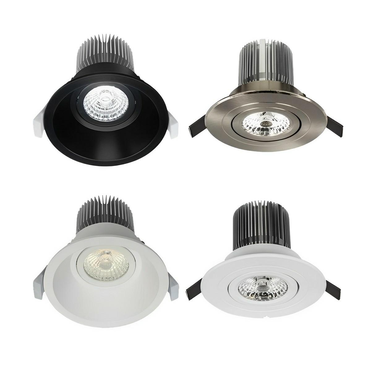 CLA Lighting COMET01 | 90mm LED Downlight 10w White,