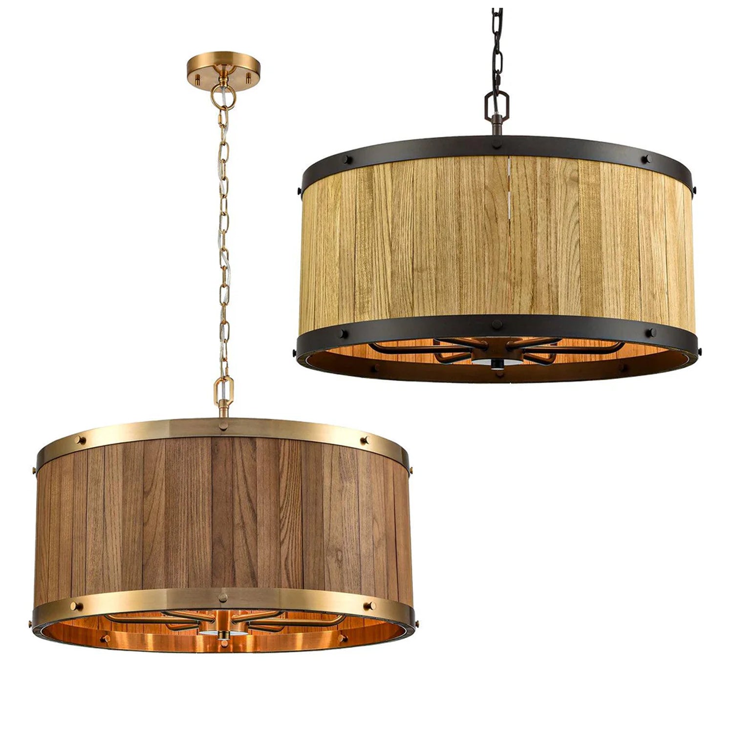 CLA Lighting BARRIQUE2 | Barrique 6Lt Pendant Light in