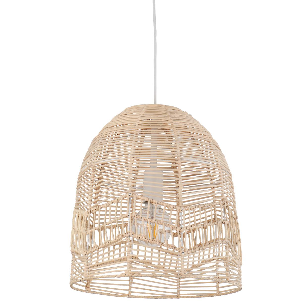 CLA Lighting ROTA1 | Natural Rattan Rota Pendant Light