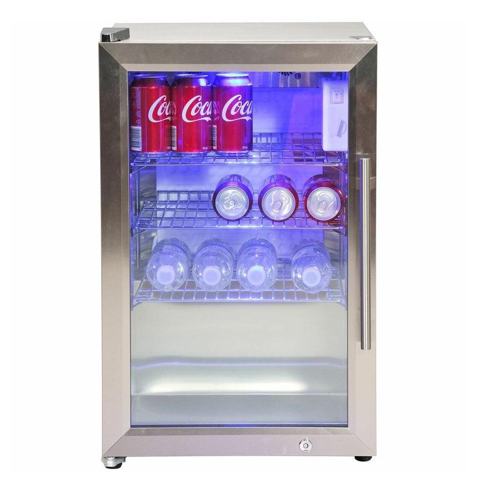 Crossray FRIDGE-SGL | 63L Single Fridge in Stainless