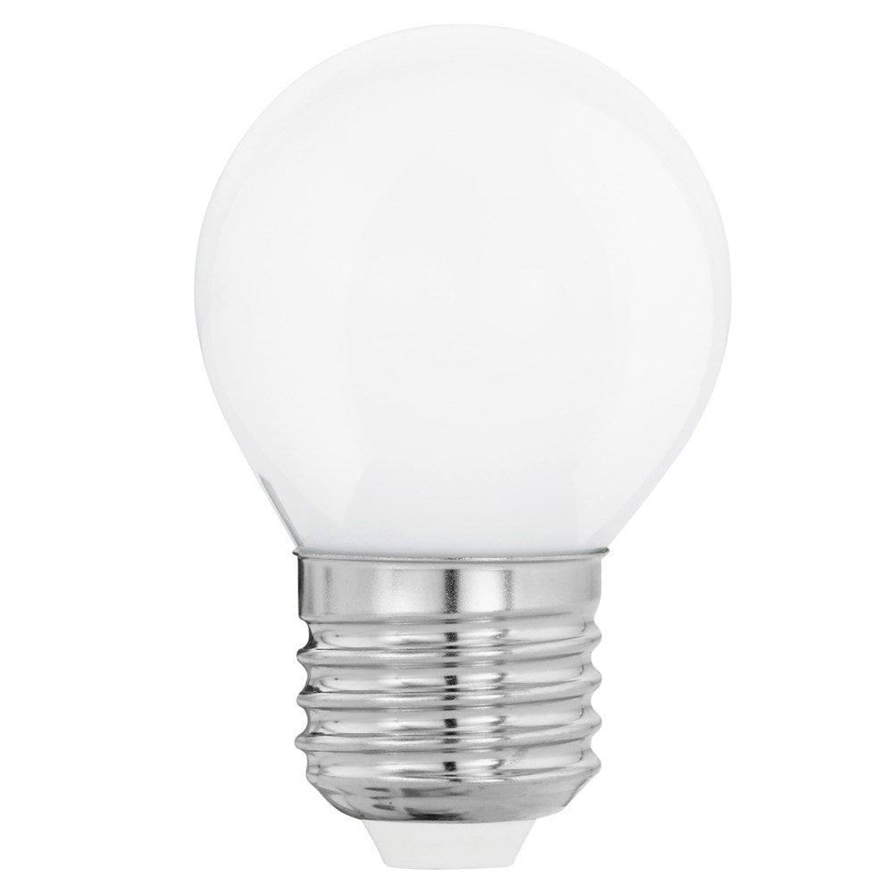 Eglo 4w LED E27 Fancy Round Globe Warm White 2700k 110036