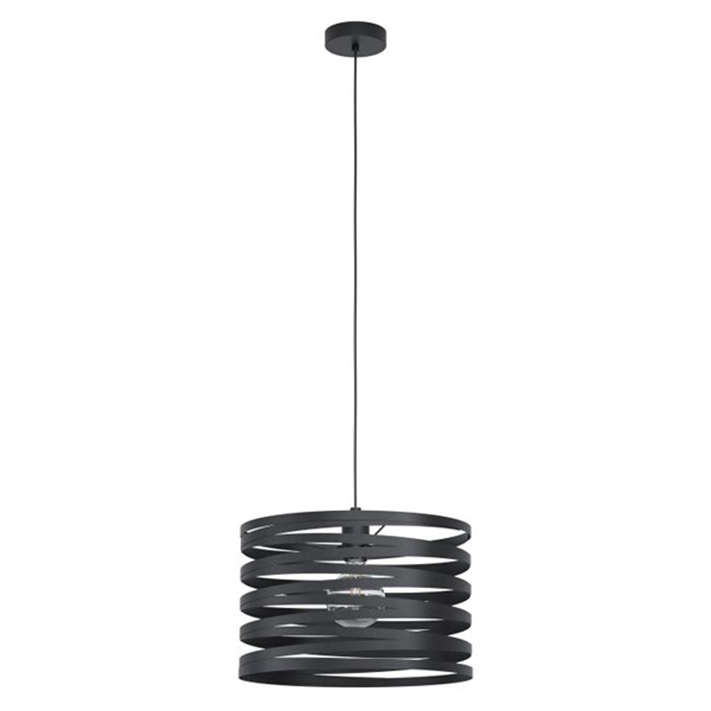 Eglo Cremella Pendant Light Large in Black