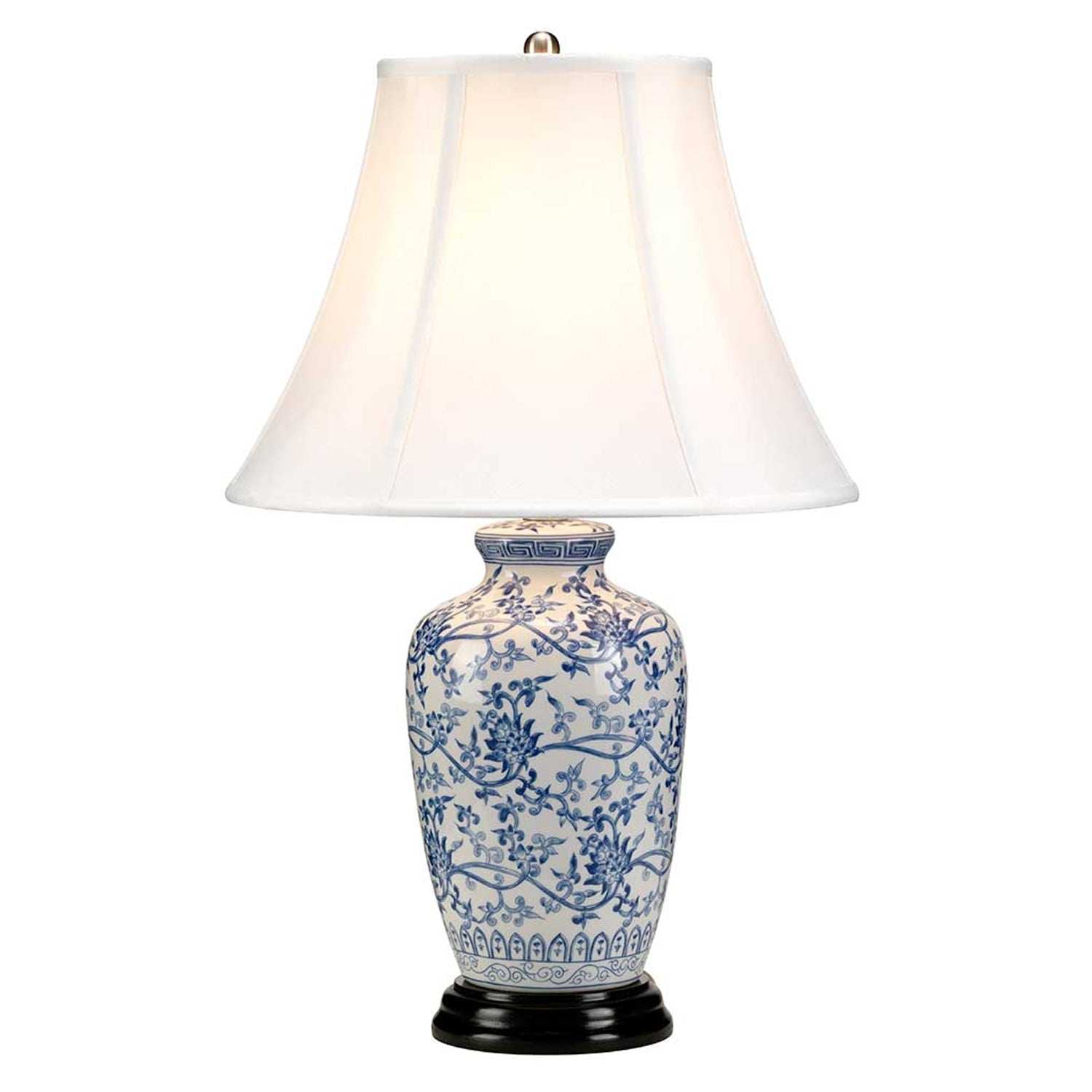 Elstead Blue Ginger Jar Table Lamp Blue and White ELS.BLUE-G-JAR-TL