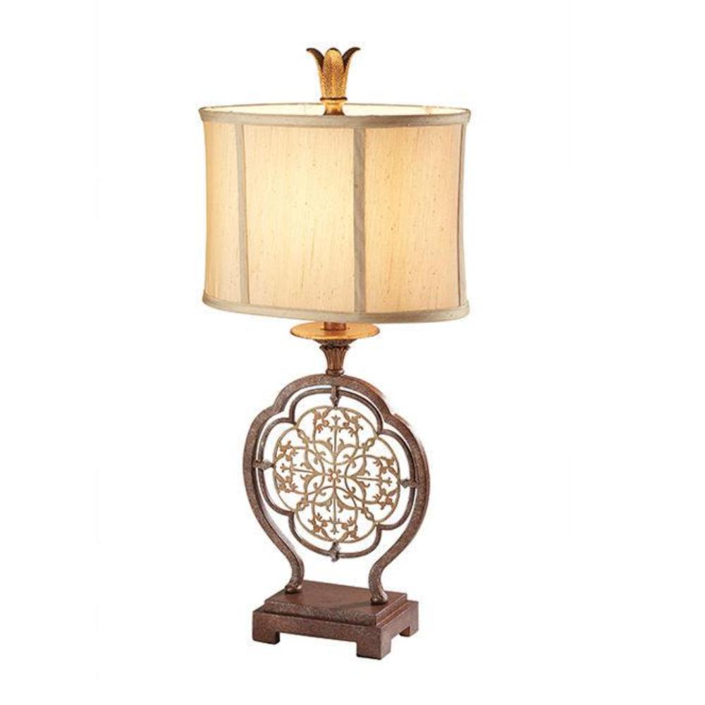 Elstead Marcella Table Lamp in British Bronze/Oxidized Bronze Finish