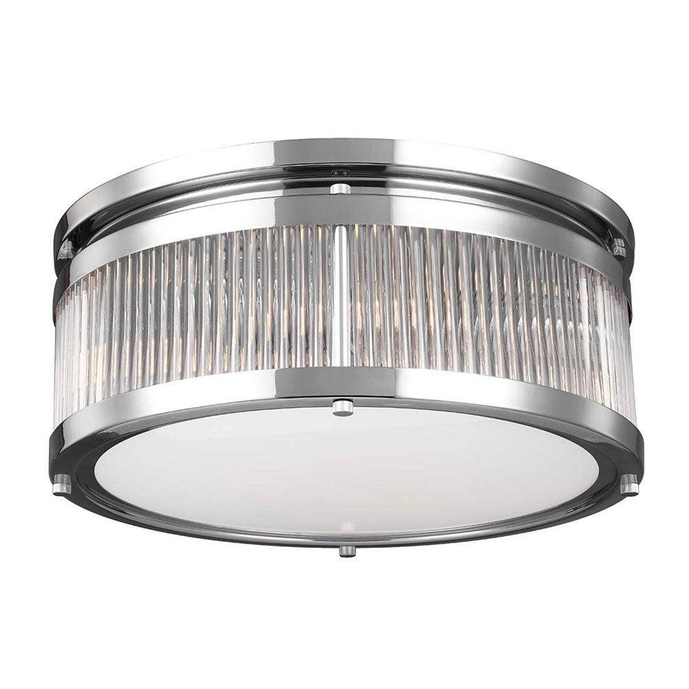 Elstead Paulson LED Ceiling Light 3Lt 12w Chrome
