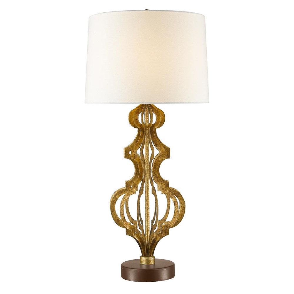 Elstead Octavia Table Lamp Distressed Gold ELS.GN-OCTAVIA-TL-GD