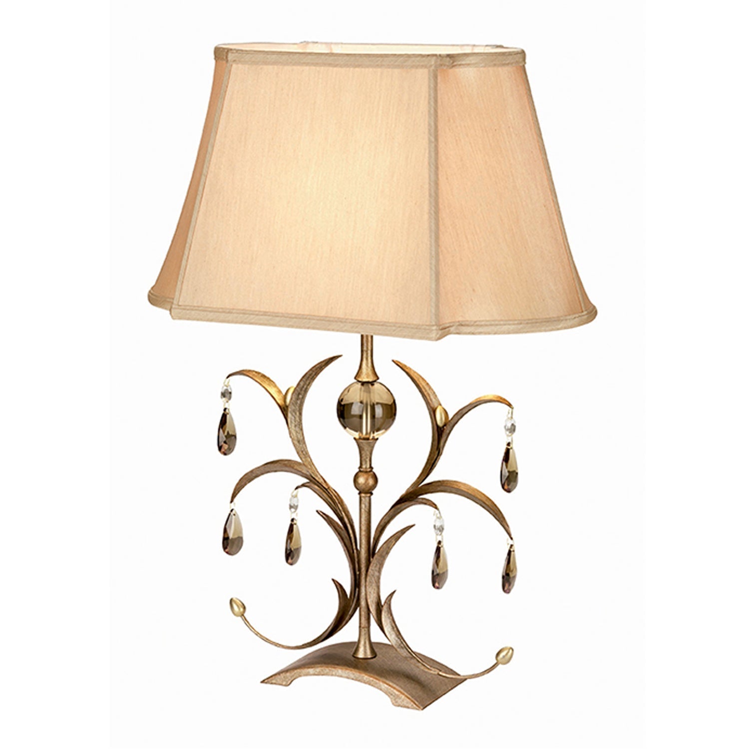 Elstead Lily Table Lamp in Antique Bronze Elstead Lighting