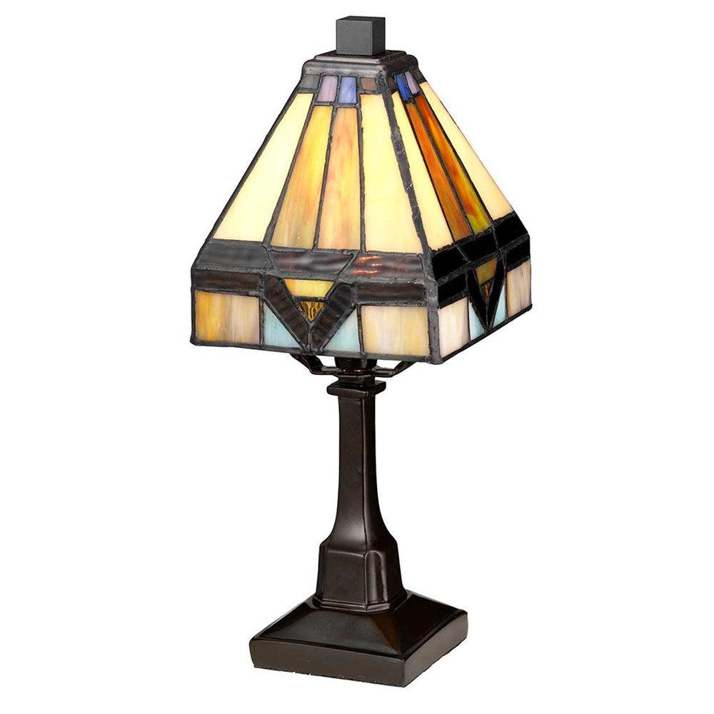 Elstead Holmes Mini Table Lamp Vintage Bronze ELS.QZ-HOLMES-TL Elstead