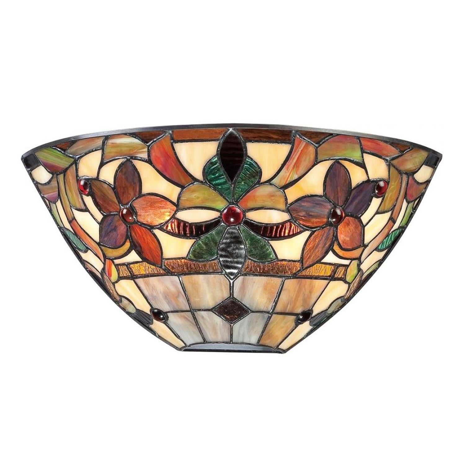 Elstead Kami Wall Uplighter 2Lt E14 in Vintage Bronze Elstead Lighting