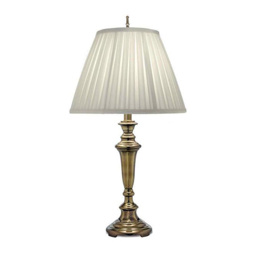 Elstead Roosevelt Table Lamp in Burnished Brass Elstead Lighting
