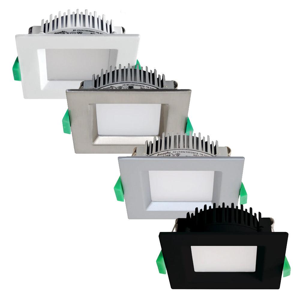 Eurotech ICDLS12WCCT-WH | 92mm LED Downlight 12w White,