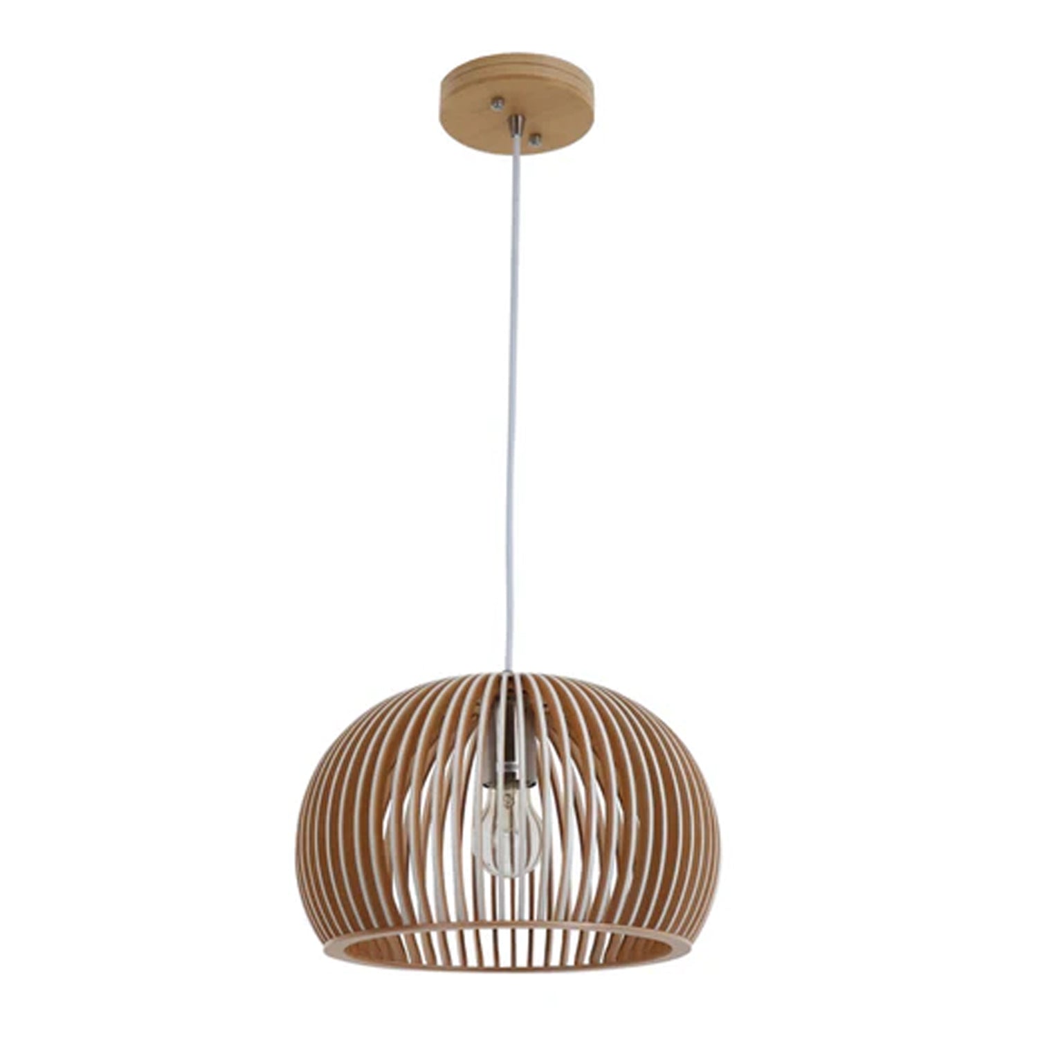 Eurotech WH600 | Pendant Light Large in Timber Finish